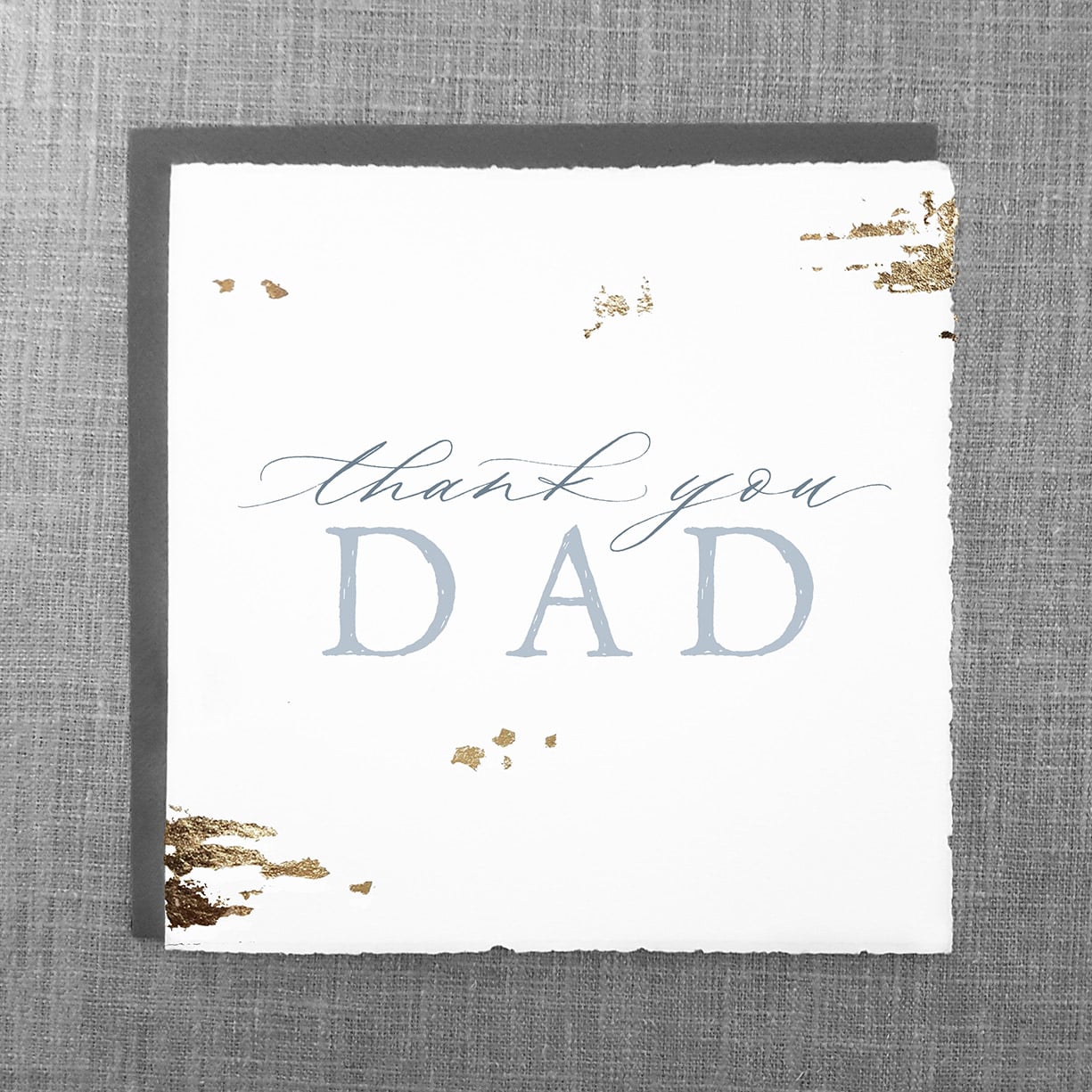 greeting card - thank you dad - courtney rose design